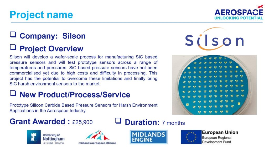 Silson - Silson awarded innovation grant