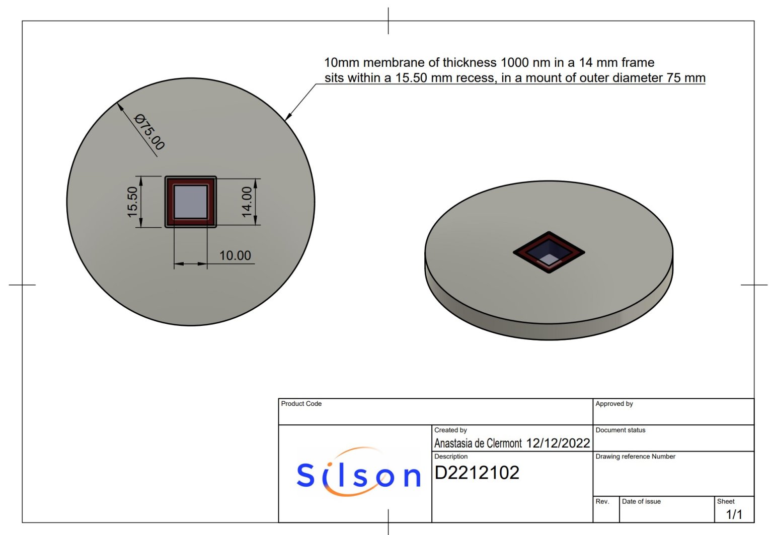 Silson - Mounted Membranes